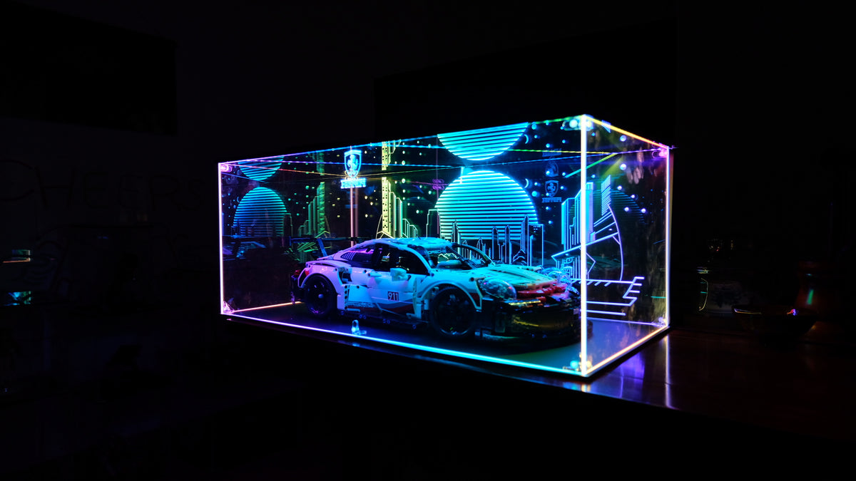 LED Clear Display Cases for Lego, Figures, Collectibles | PROLEDSIGN