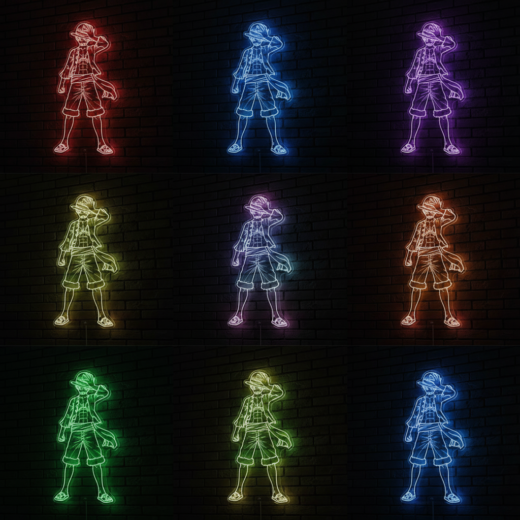 Superstar Daycare FNAF Dynamic RGB Edge Lit LED Sign | PROLEDSIGN