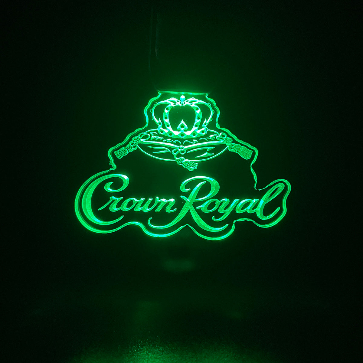 Crown Royal LED Light Acrylic Keychain