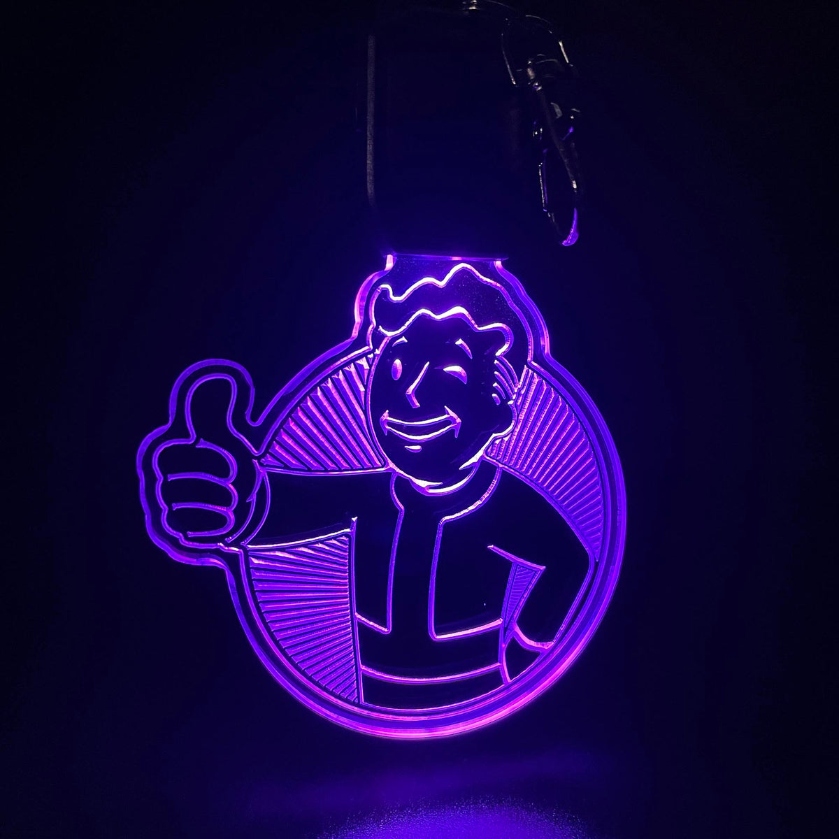 Fallout Boy LED Light Acrylic Keychain
