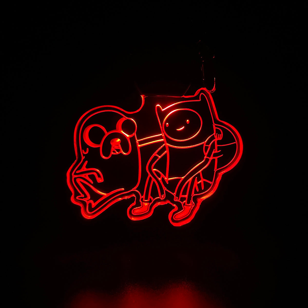 Jake & Finn LED Light Acrylic Keychain
