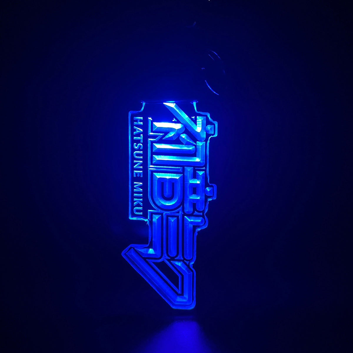 Hatsune Miku LED Light Acrylic Keychain