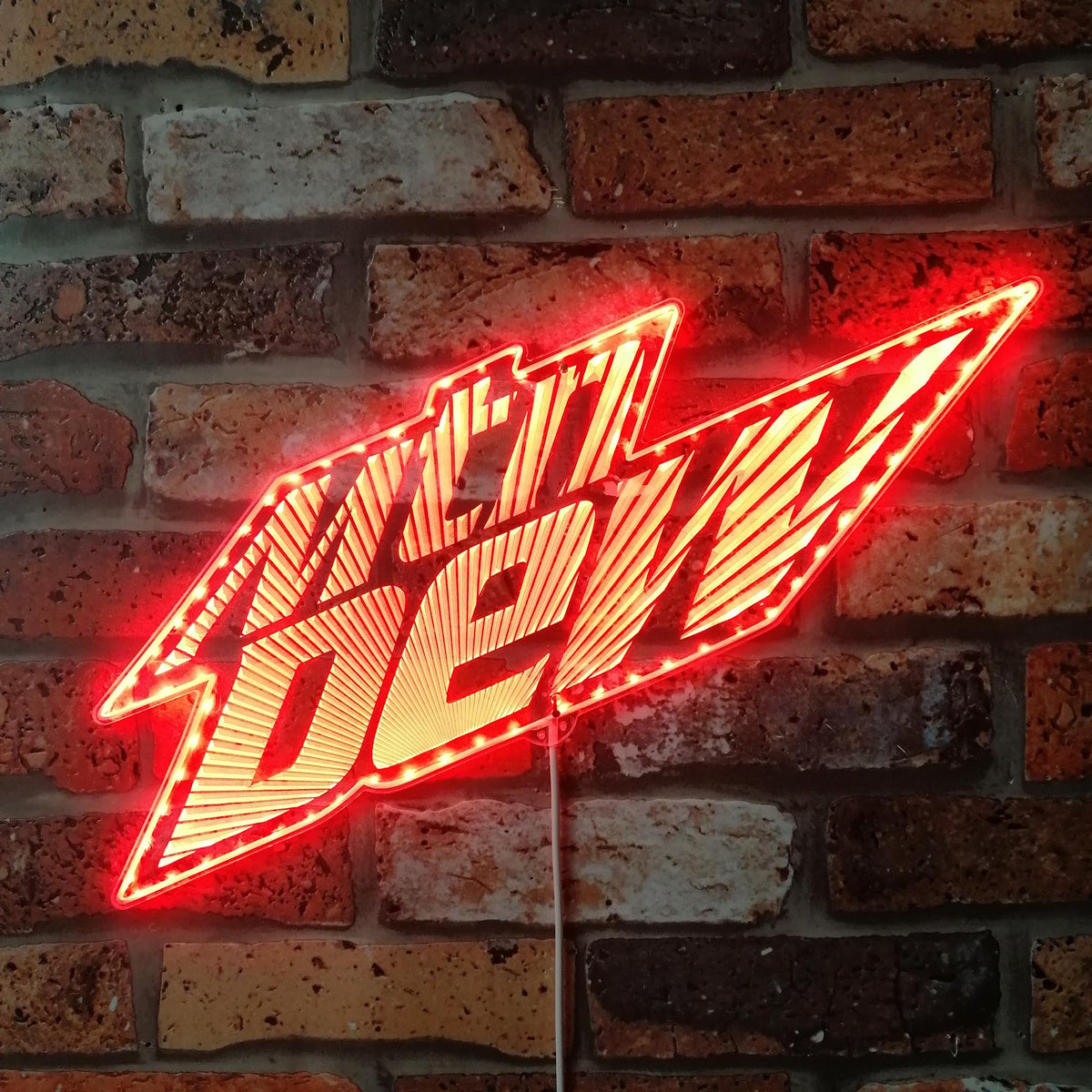 Mtn Dew Dynamic RGB Edge Lit LED Sign | PROLEDSIGN