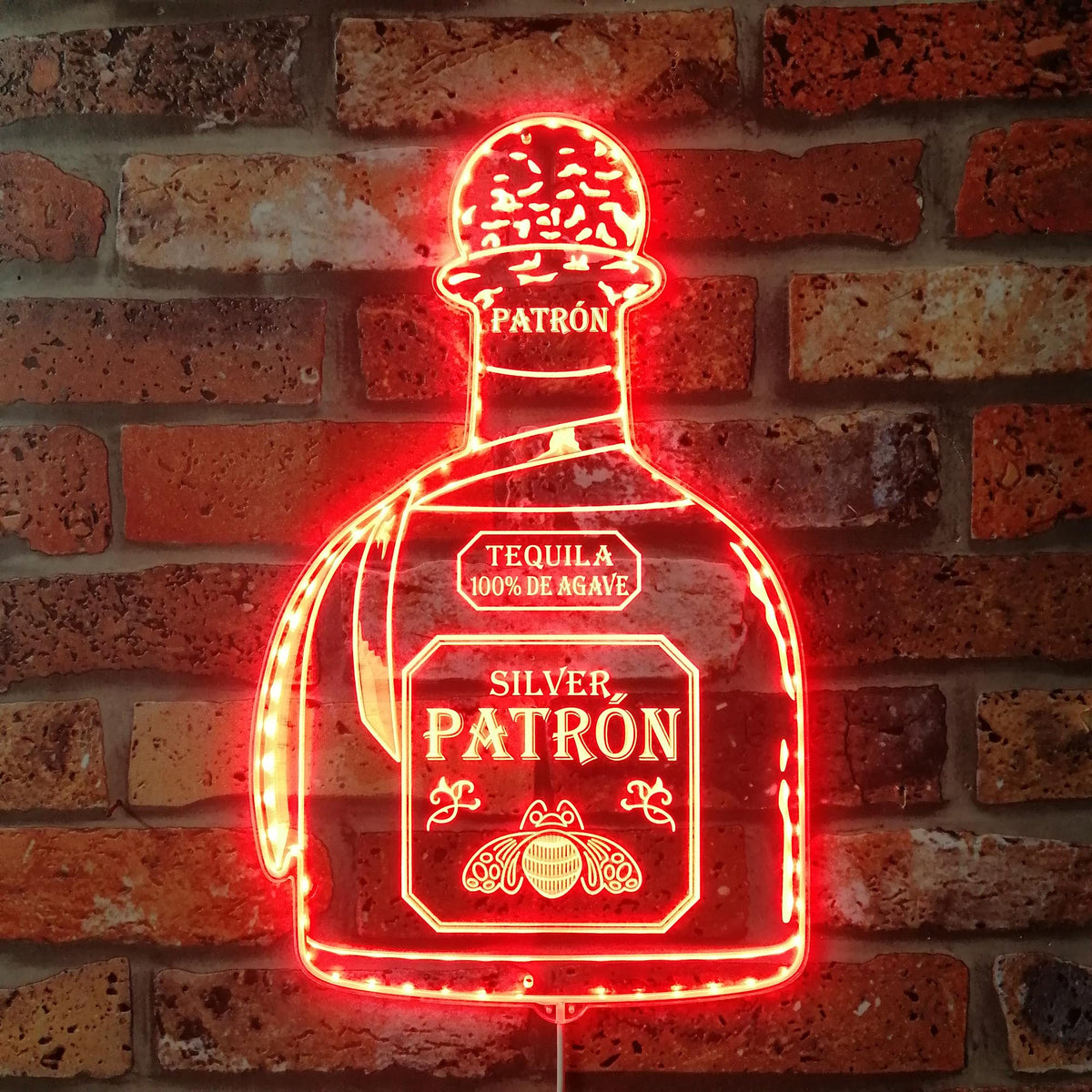 Patron Tequila Dynamic RGB Edge Lit LED Sign | PROLEDSIGN