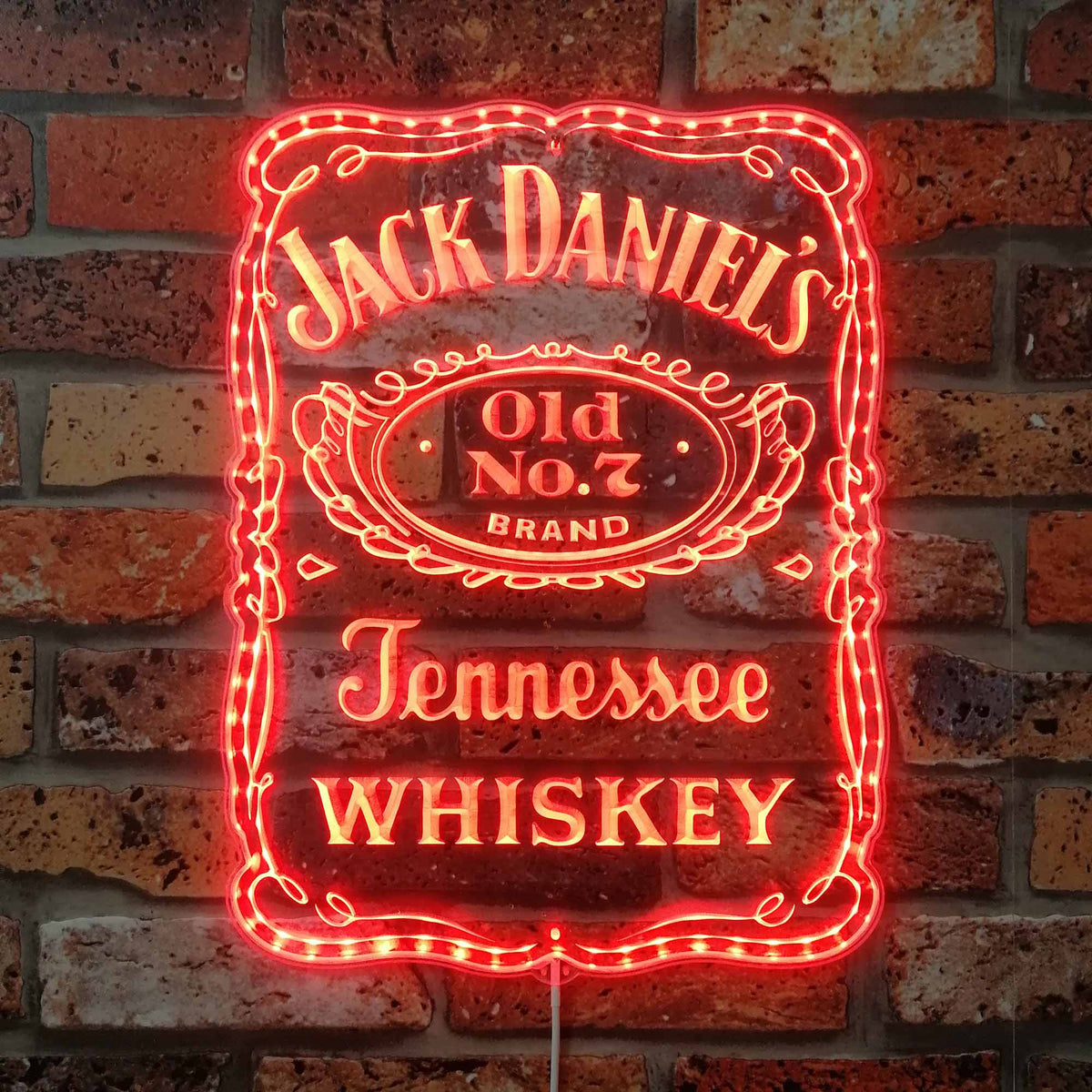Jack Daniel Dynamic RGB Edge Lit LED Sign | PROLEDSIGN