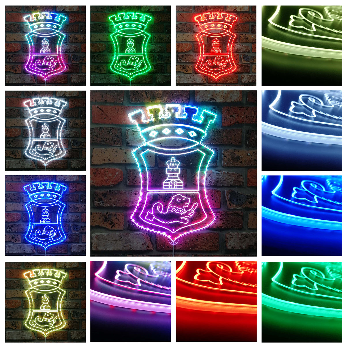 San Miguel Dynamic RGB Edge Lit LED Sign | PROLEDSIGN