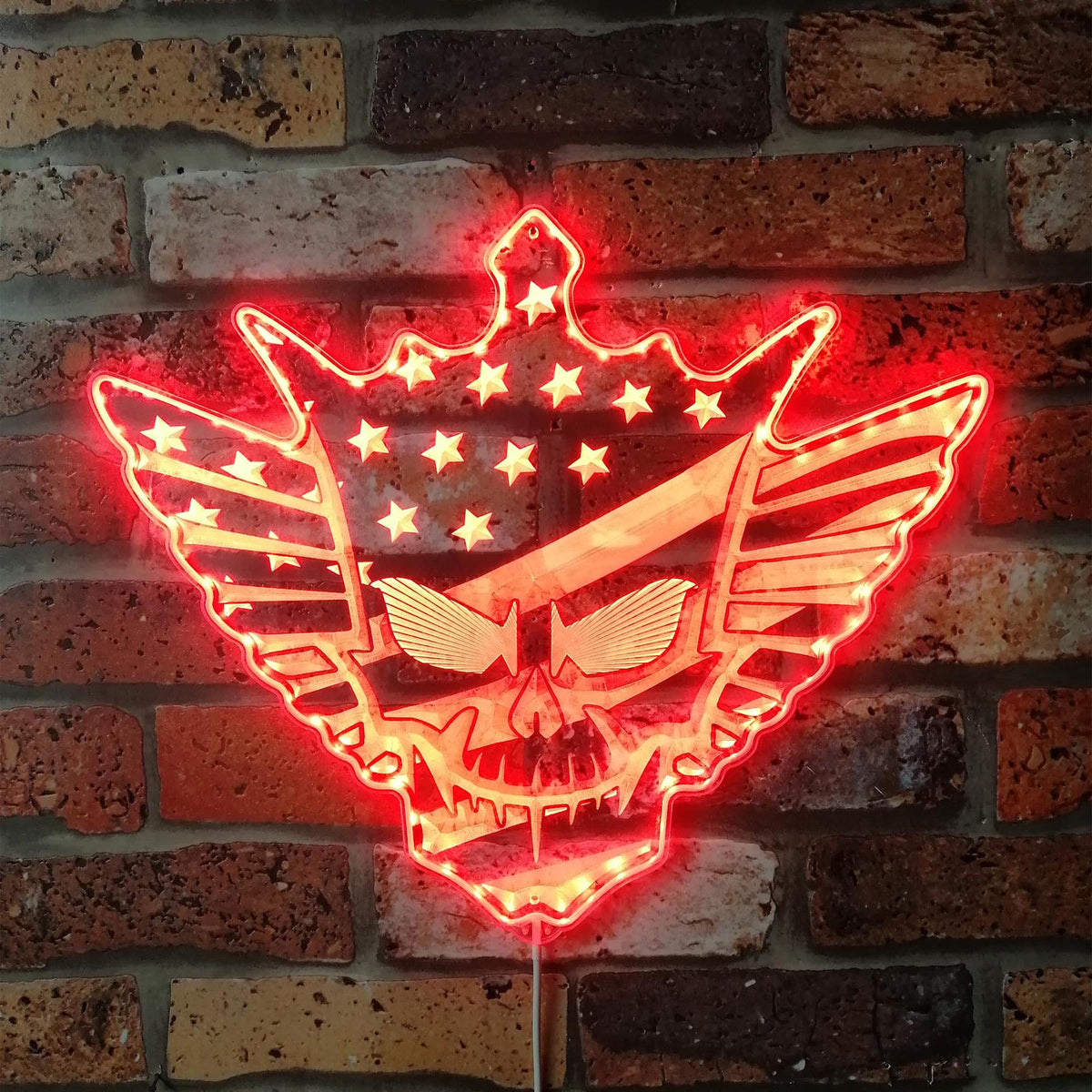 Cody Rhodes WWE Dynamic RGB Edge Lit LED Sign | PROLEDSIGN