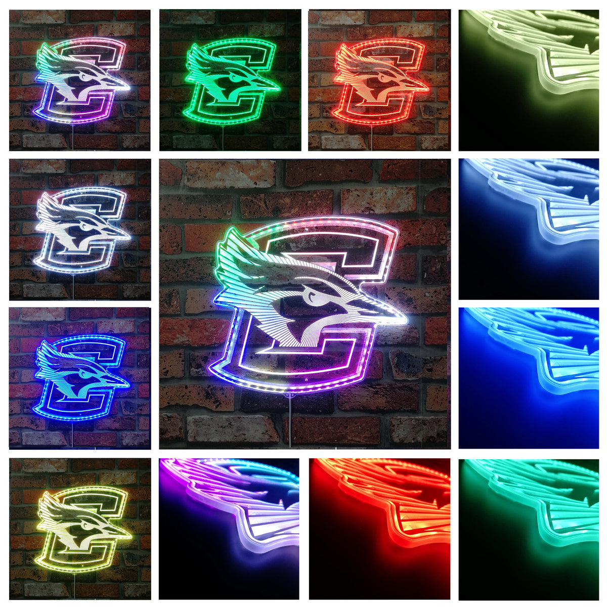 Cardinals Dynamic RGB Edge Lit LED Sign | PROLEDSIGN