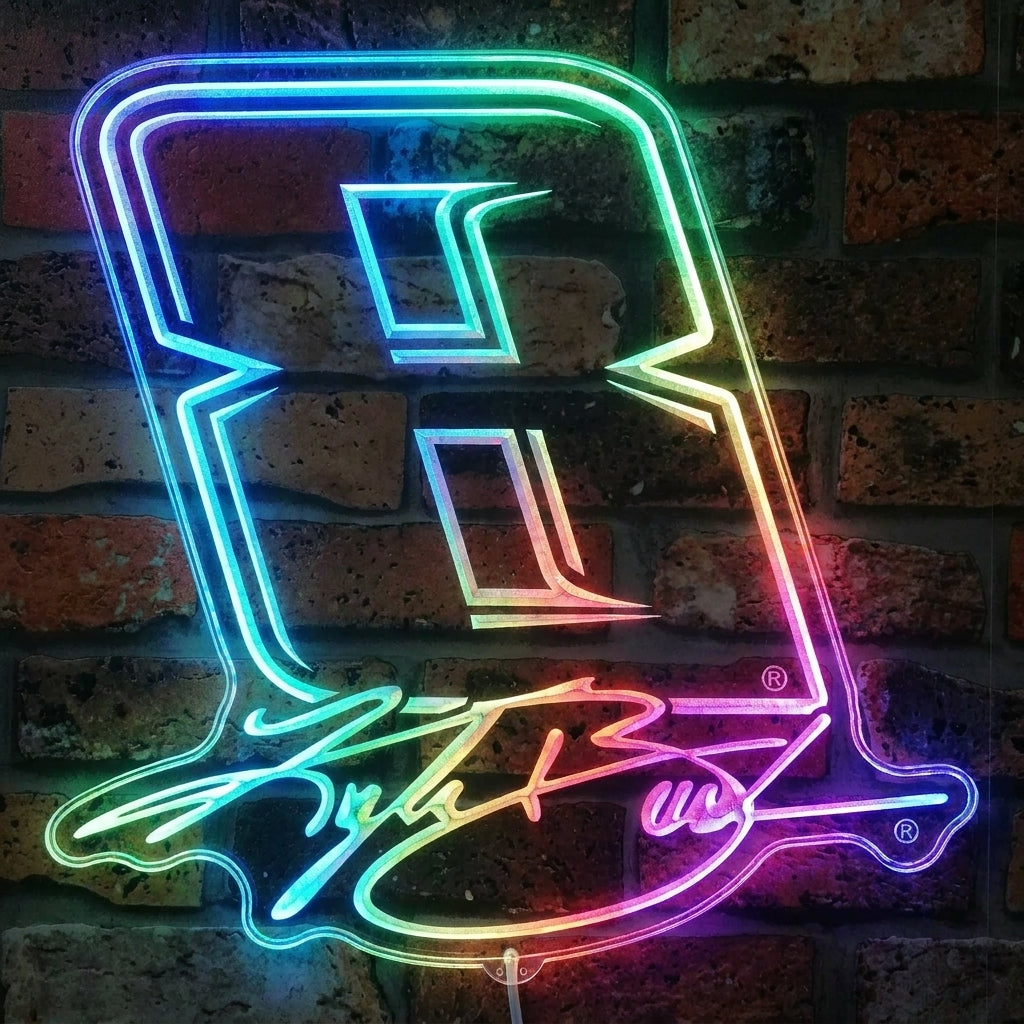 Kyle Busch Dynamic RGB Edge Lit LED Sign | PROLEDSIGN