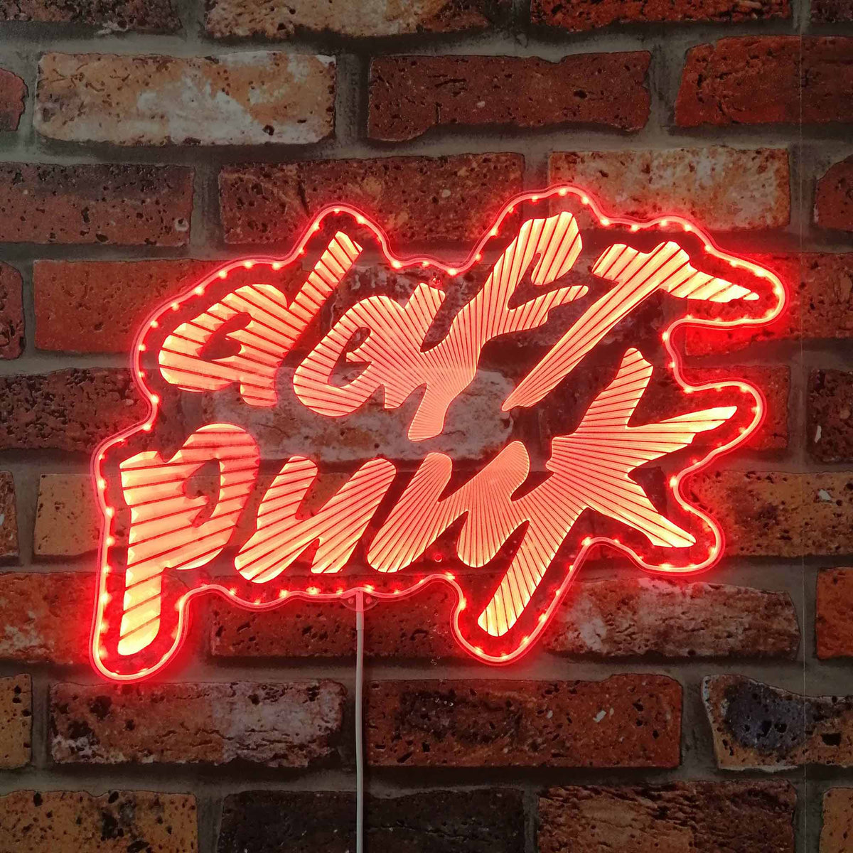 Daft Punk Dynamic RGB Edge Lit LED Sign | PROLEDSIGN