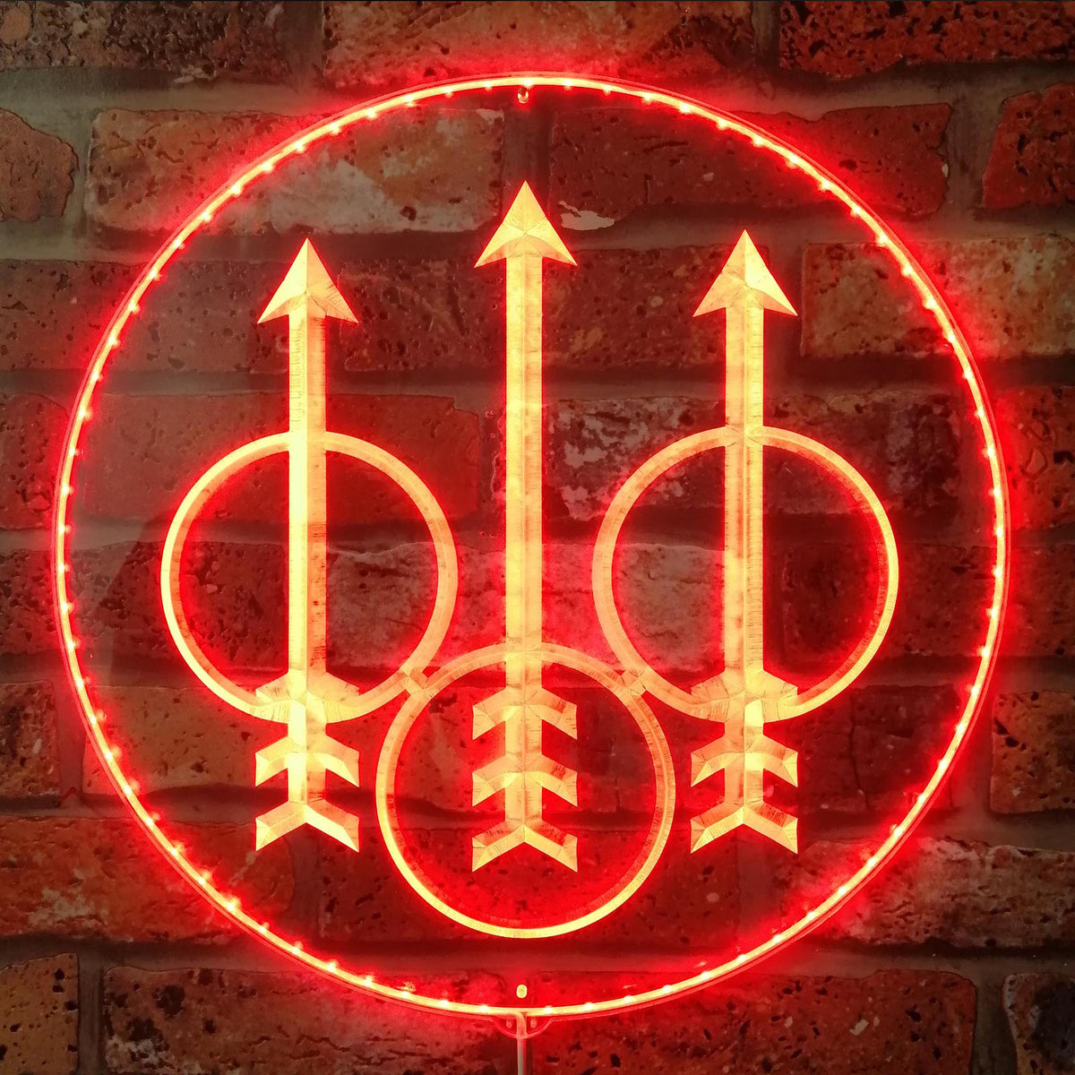 Beretta Dynamic RGB Edge Lit LED Sign | PROLEDSIGN