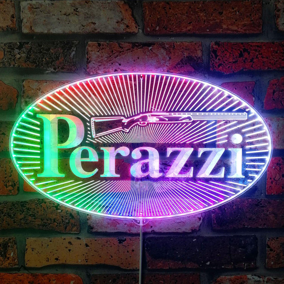 Perazzi Dynamic RGB Edge Lit LED Sign | PROLEDSIGN