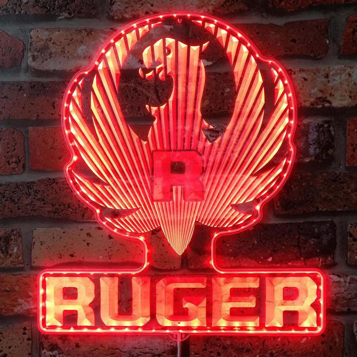 Ruger Dynamic RGB Edge Lit LED Sign | PROLEDSIGN