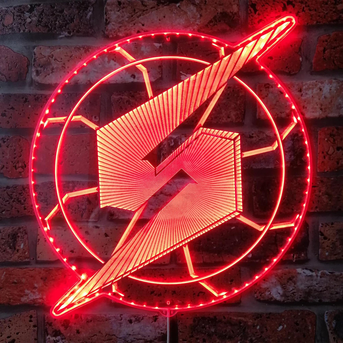 Metroid Prime Dynamic RGB Edge Lit LED Sign | PROLEDSIGN