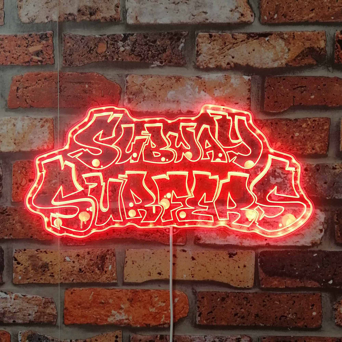 Subway Surfers Dynamic RGB Edge Lit LED Sign | PROLEDSIGN