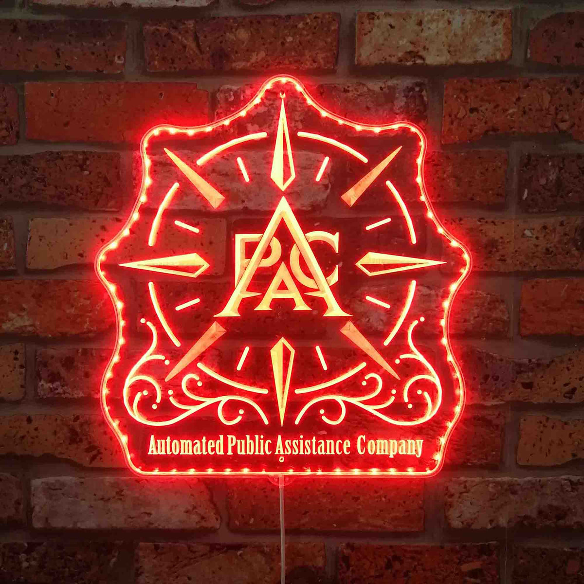 Death Stranding 2 Apac Dynamic RGB Edge Lit LED Sign | PROLEDSIGN