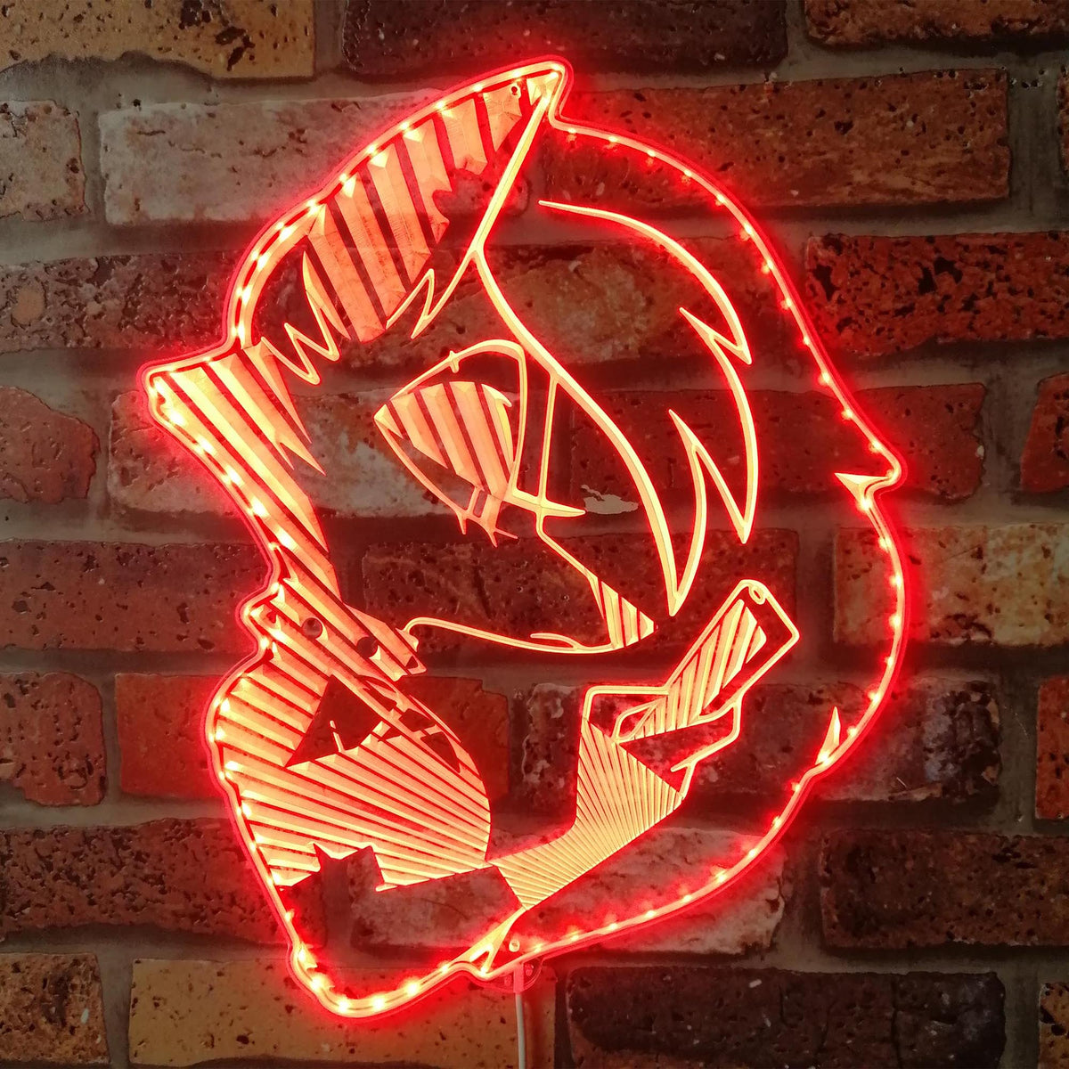 Helluva Boss Loona Dynamic RGB Edge Lit LED Sign | PROLEDSIGN
