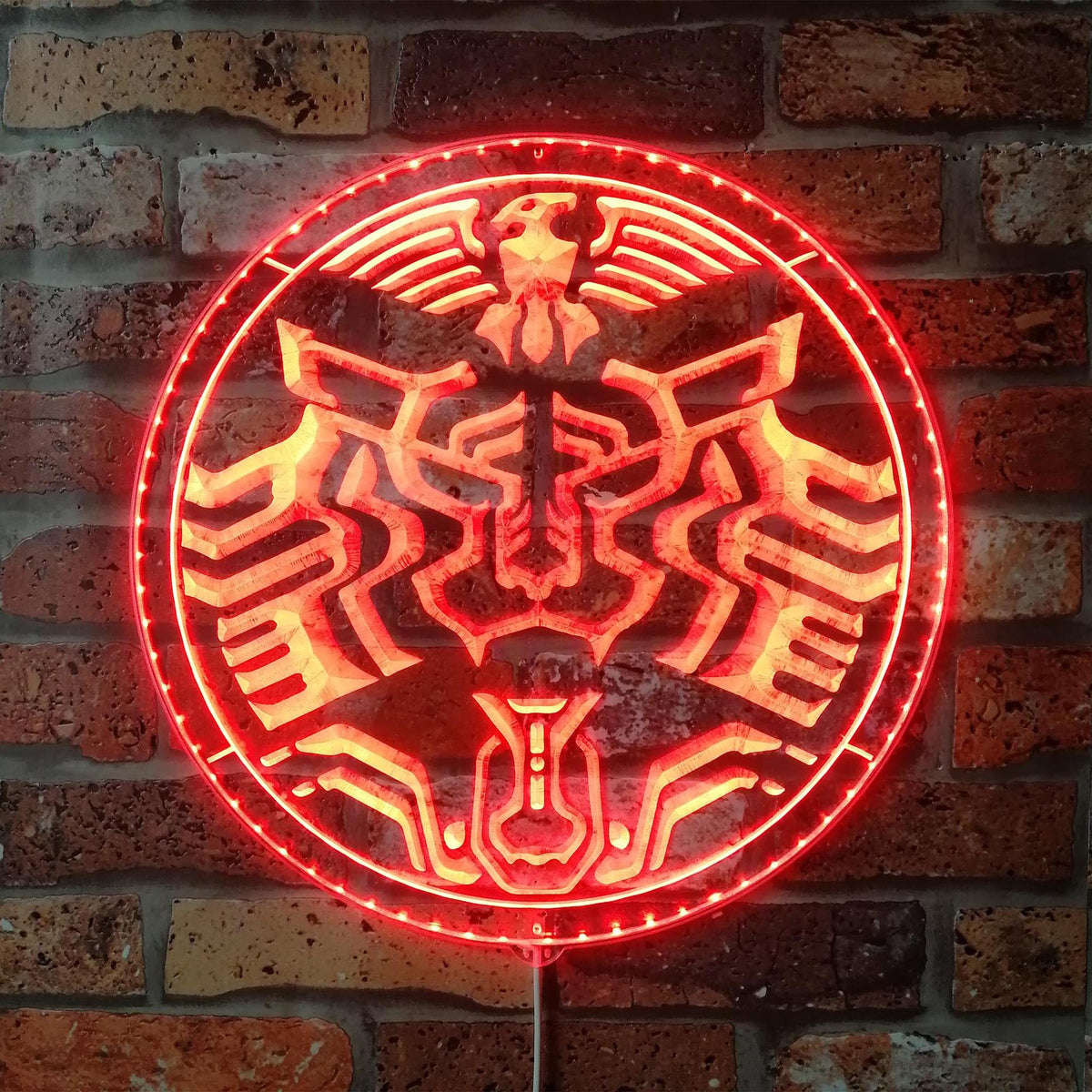 Kamen Rider Dynamic RGB Edge Lit LED Sign | PROLEDSIGN
