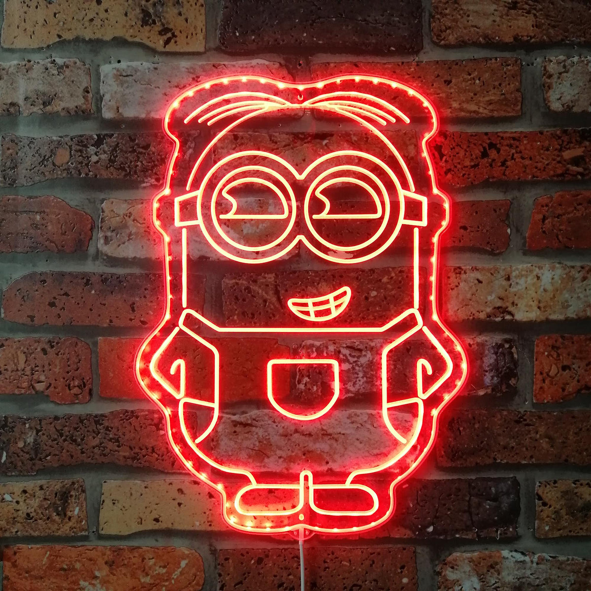 Minions Dynamic RGB Edge Lit LED Sign | PROLEDSIGN