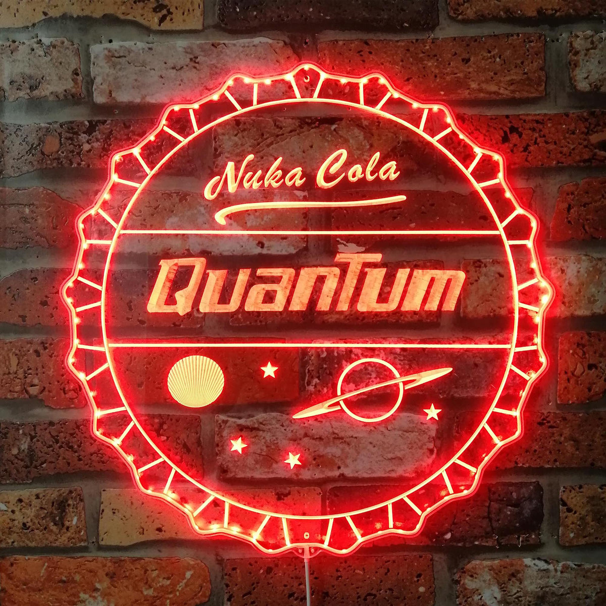 Nuka Cola Quantum Dynamic RGB Edge Lit LED Sign | PROLEDSIGN