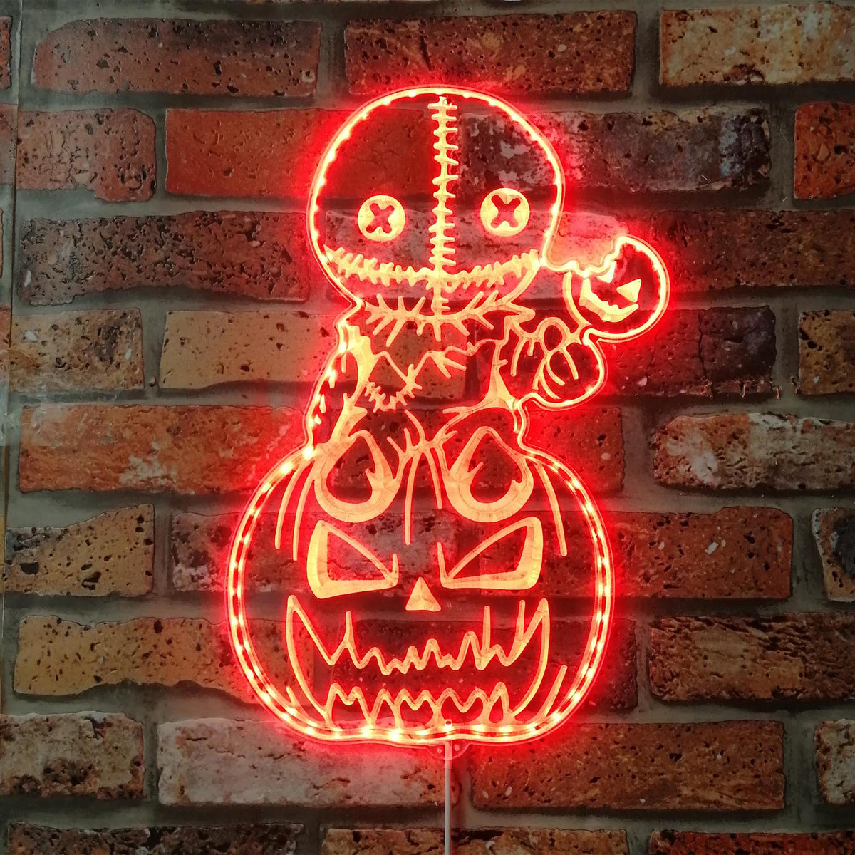 Spirit Halloween Sam Dynamic RGB Edge Lit LED Sign | PROLEDSIGN