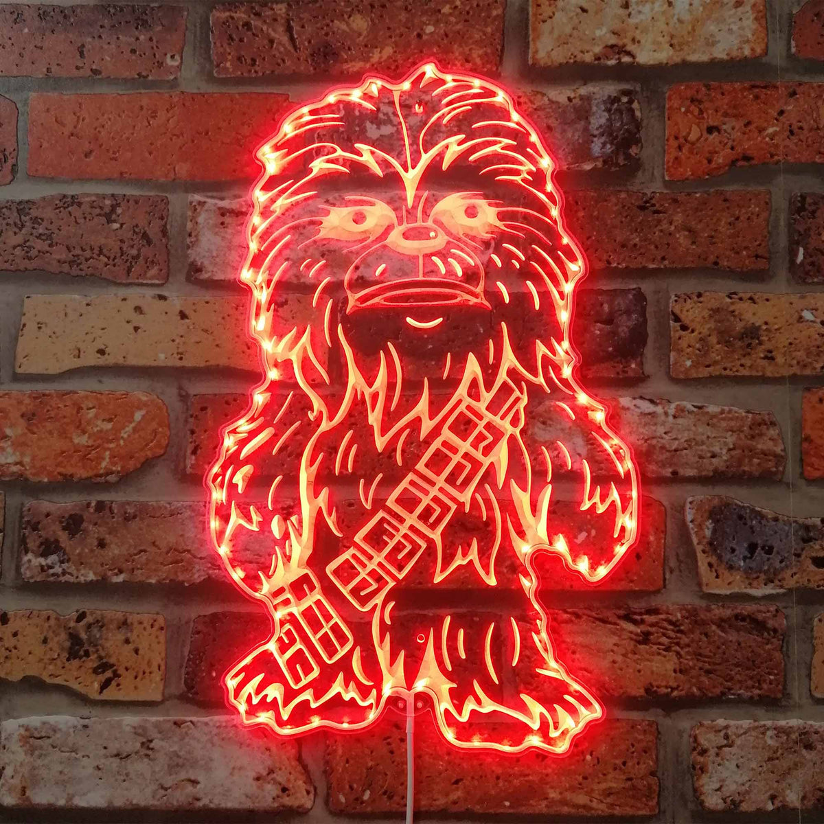 Star Wars Chewbacca Dynamic RGB Edge Lit LED Sign | PROLEDSIGN