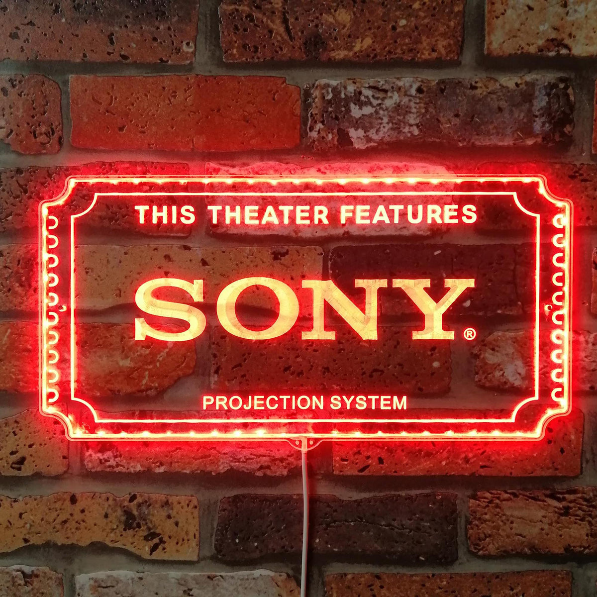 Sony Dynamic RGB Edge Lit LED Sign | PROLEDSIGN