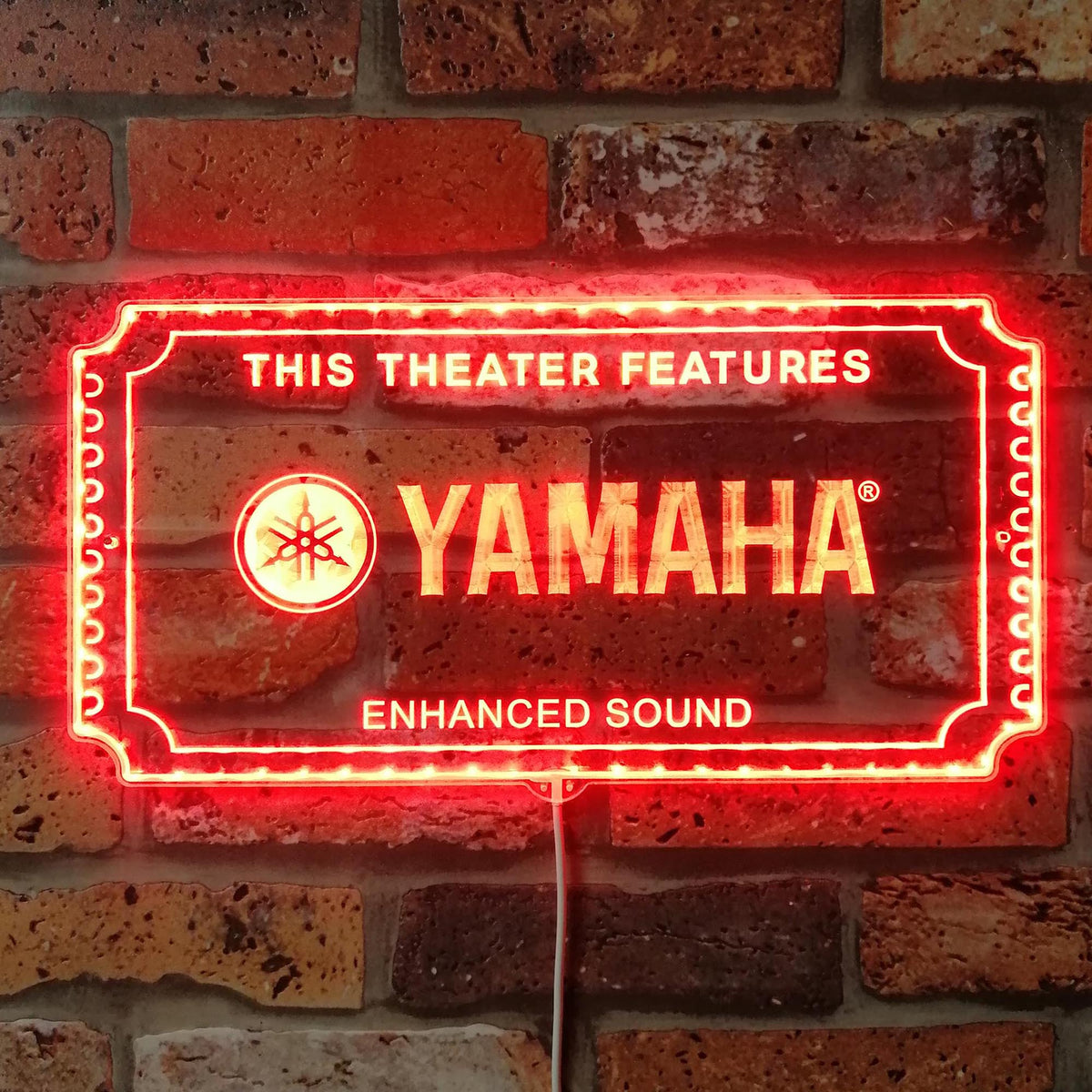 Yamaha Dynamic RGB Edge Lit LED Sign | PROLEDSIGN