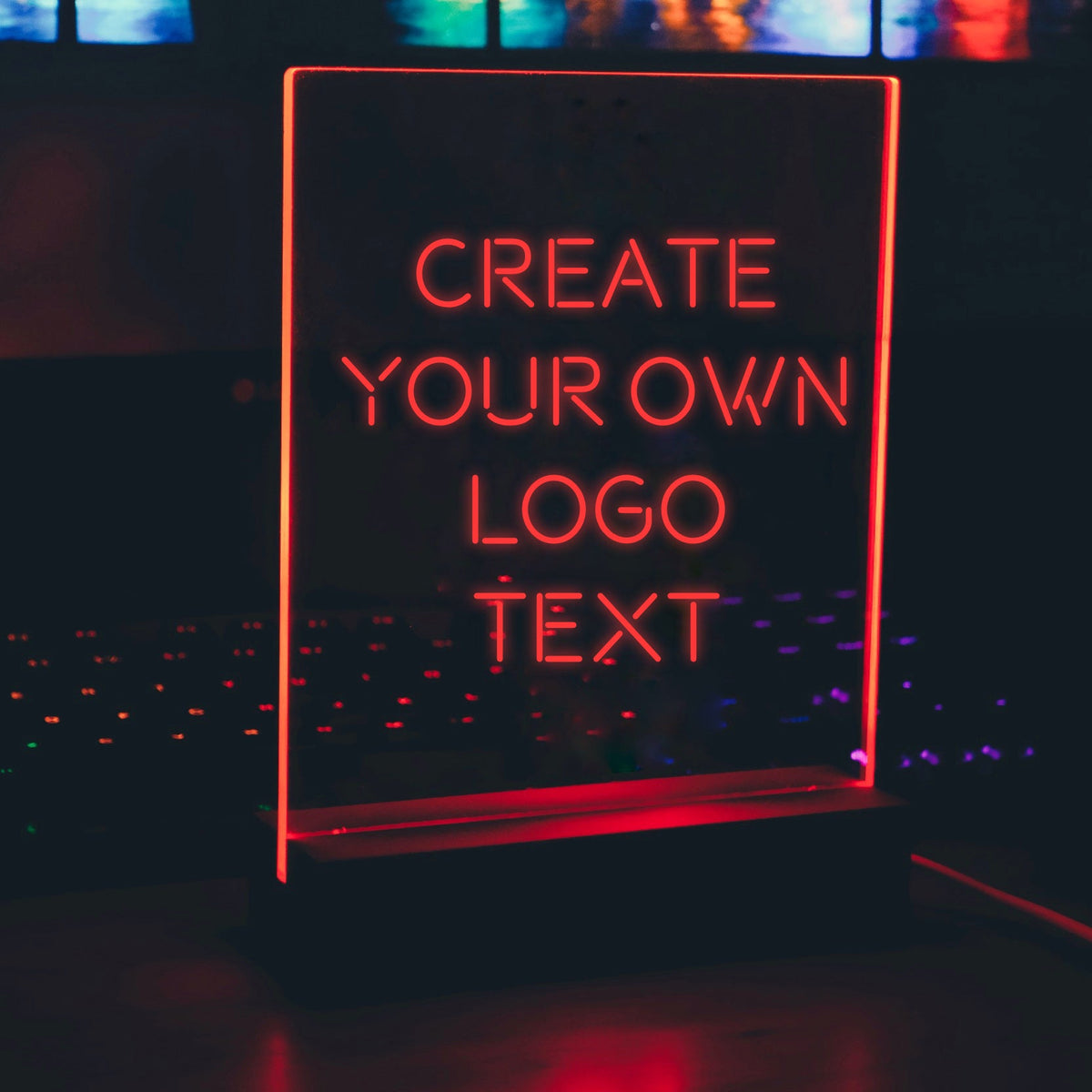 Custom Gamer Tag Sign, Streamer Gift, Gaming Decor | PRO LED SIGN
