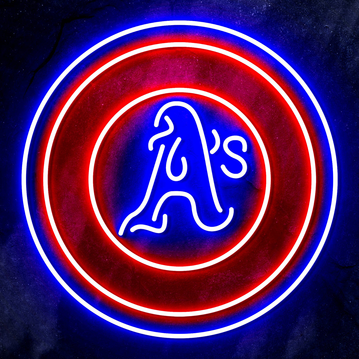MLB Oakland Athletics Bar Neon Flex LED Sign | PRO LED SIGN