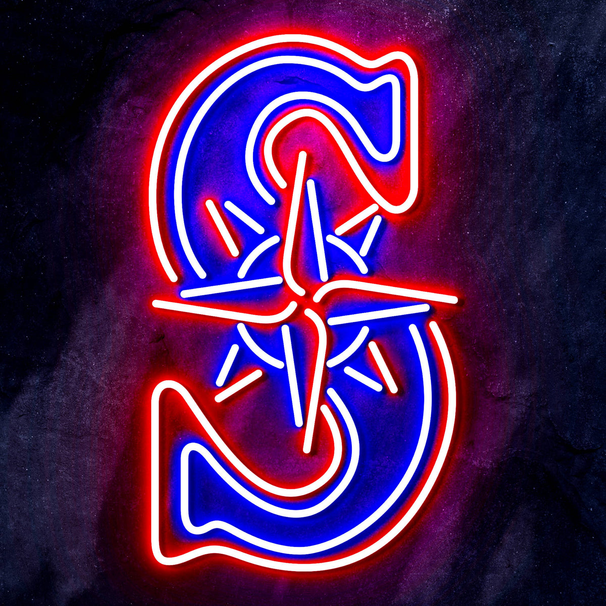 MLB Seattle Mariners Bar Neon Flex LED Sign | PRO LED SIGN