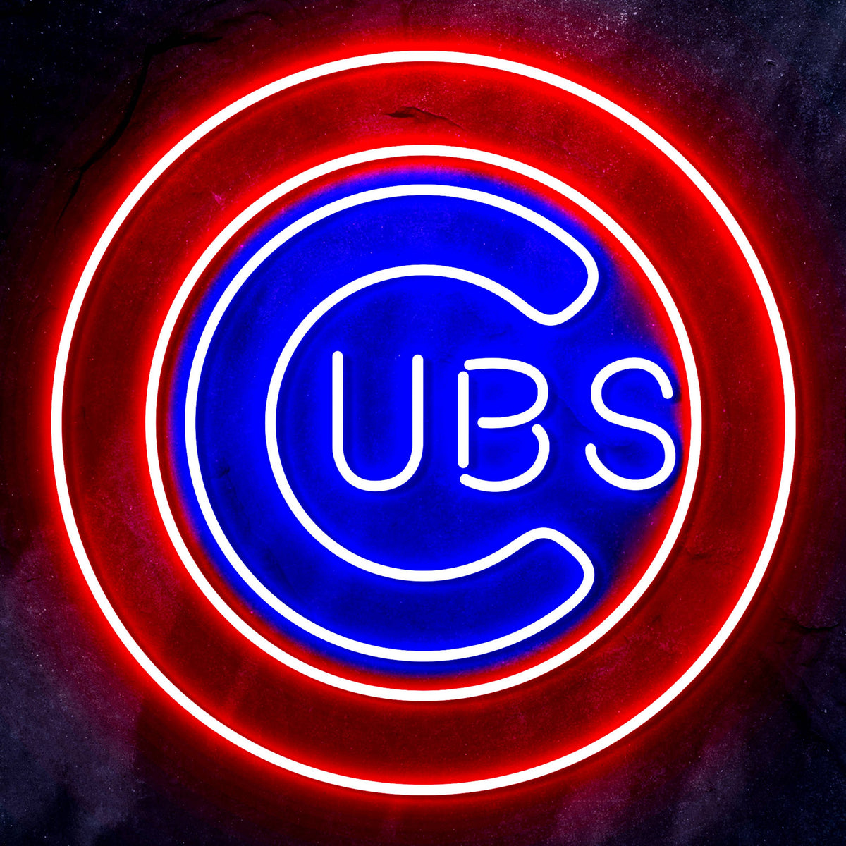 MLB Chicago Cubs Bar Neon Flex LED Sign | PRO LED SIGN