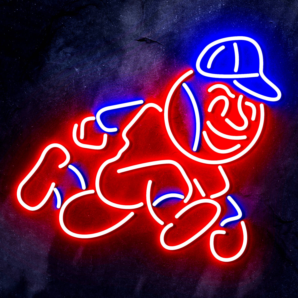 MLB Cincinnati Reds Bar Neon Flex LED Sign | PRO LED SIGN