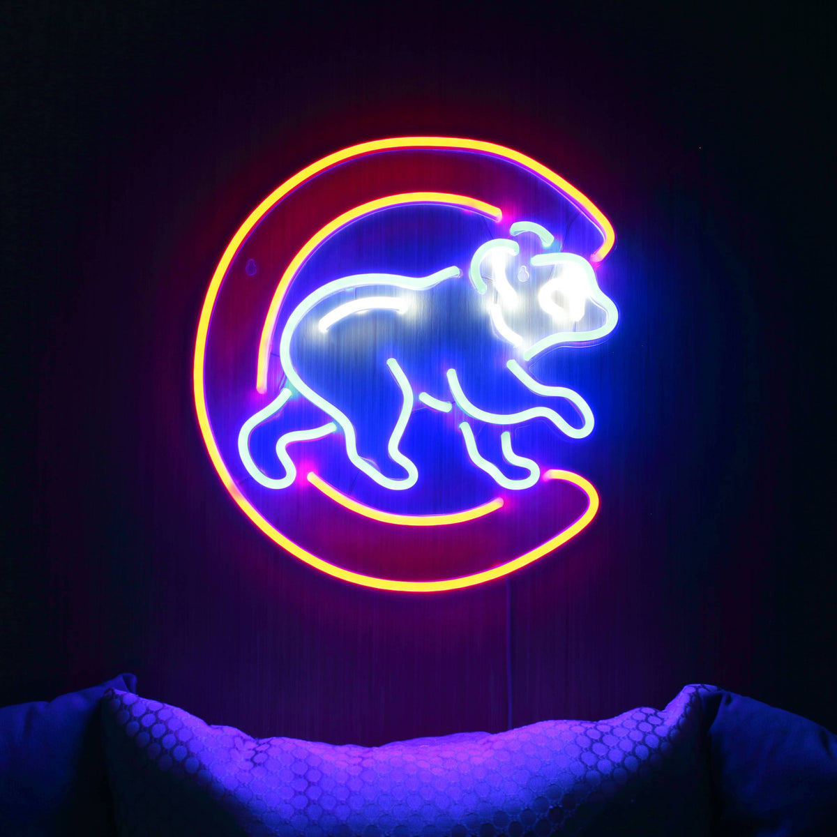 NFL Chicago Bears Handmade Neon Flex LED Sign | PRO LED SIGN
