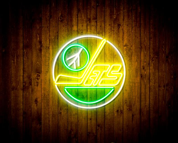 Winnipeg Jets Handmade Neon Flex LED Sign