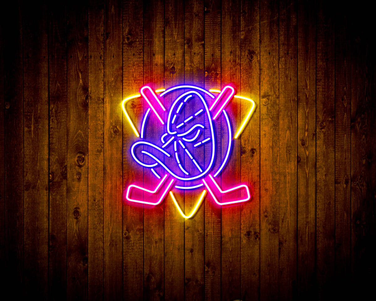 NHL Anaheim Ducks Handmade Neon Flex LED Sign | PRO LED SIGN