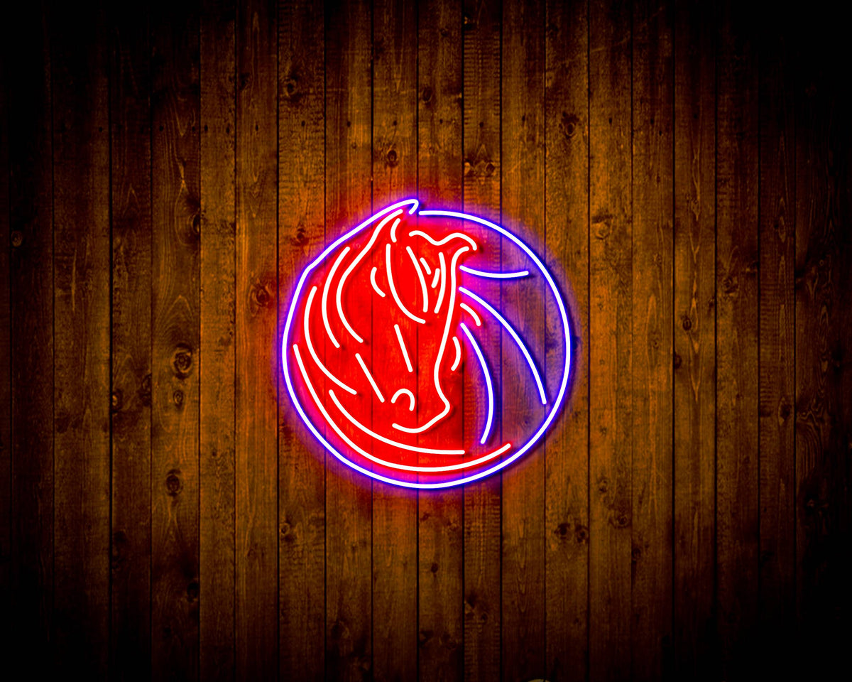 NBA Dallas Mavericks Handmade Neon Flex LED Sign | PRO LED SIGN