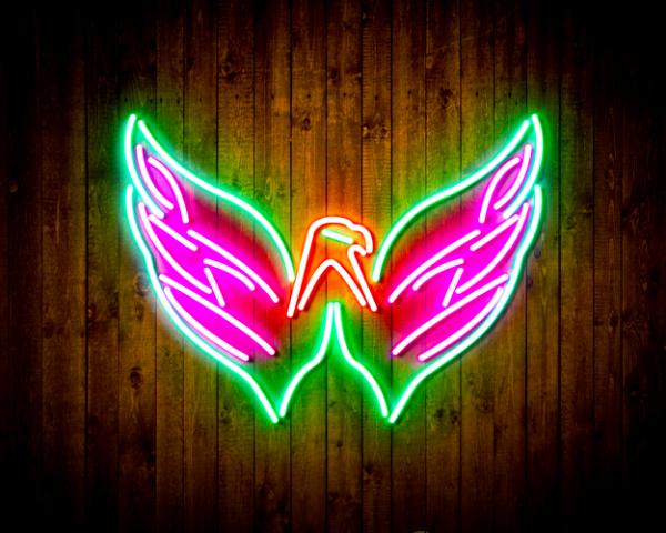 Washington Capitals Handmade Neon Flex LED Sign