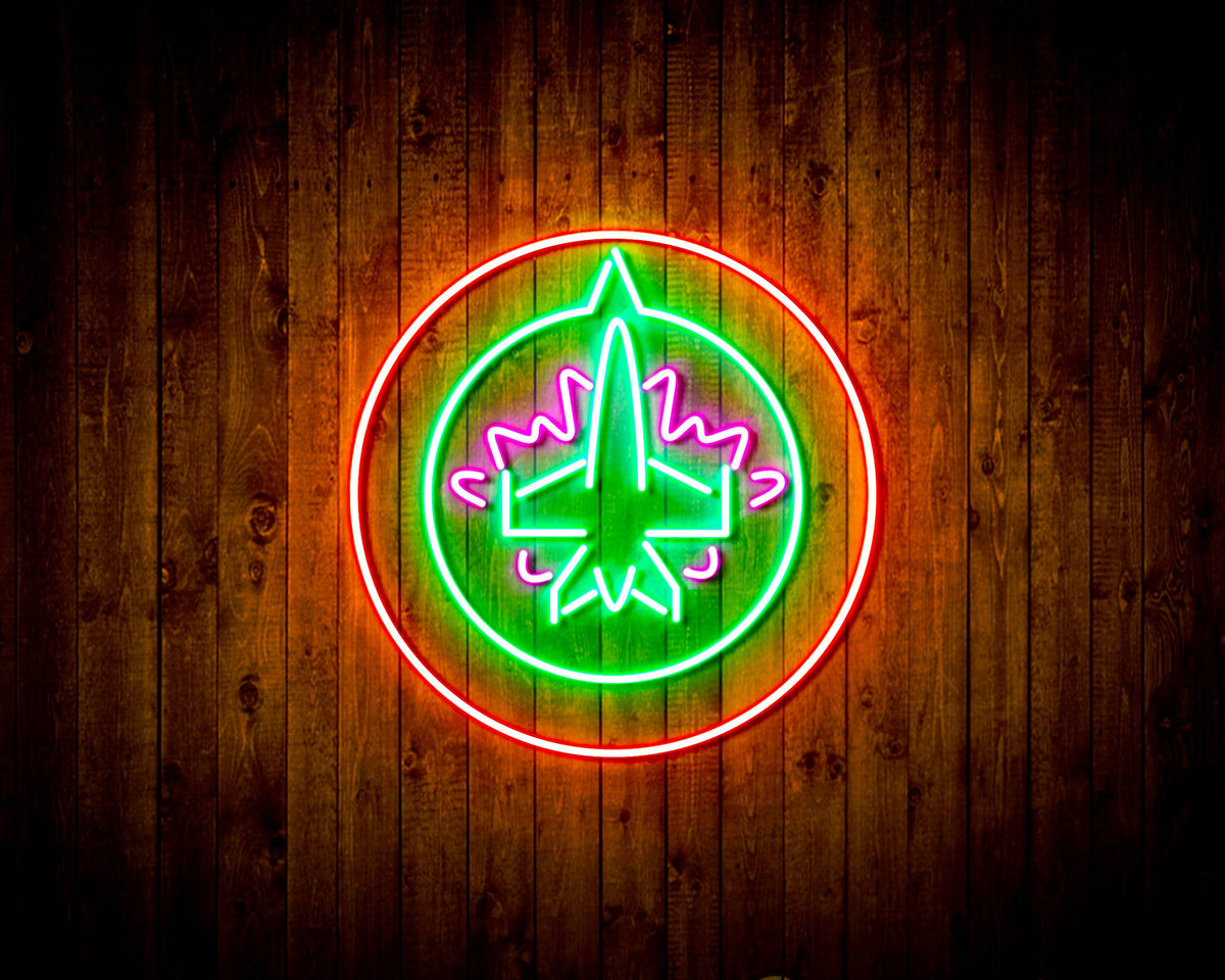 NHL Winnipeg Jets Handmade Neon Flex LED Sign | PRO LED SIGN