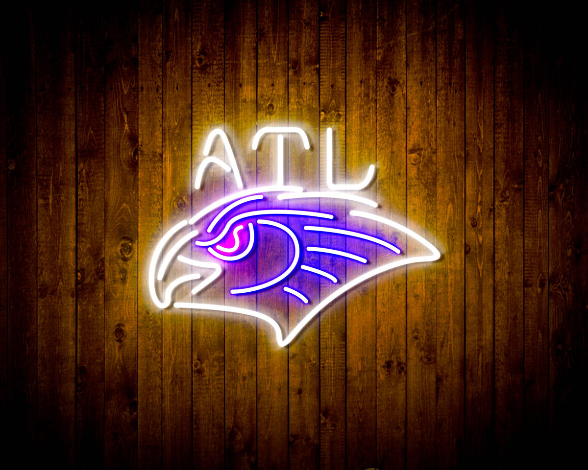 NBA Atlanta Hawks Handmade Neon Flex LED Sign | PRO LED SIGN