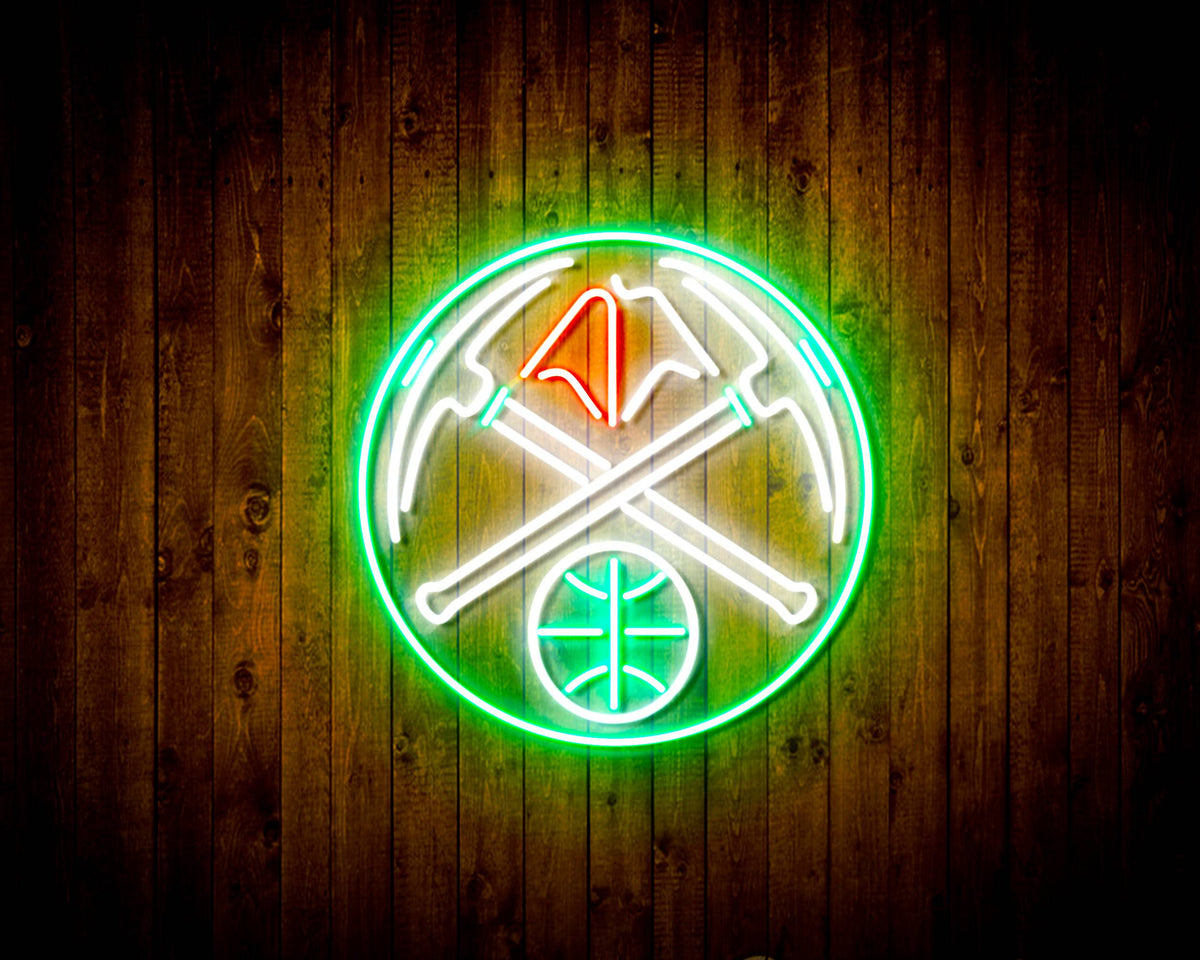 NBA Denver Nuggets Handmade Neon Flex LED Sign | PRO LED SIGN