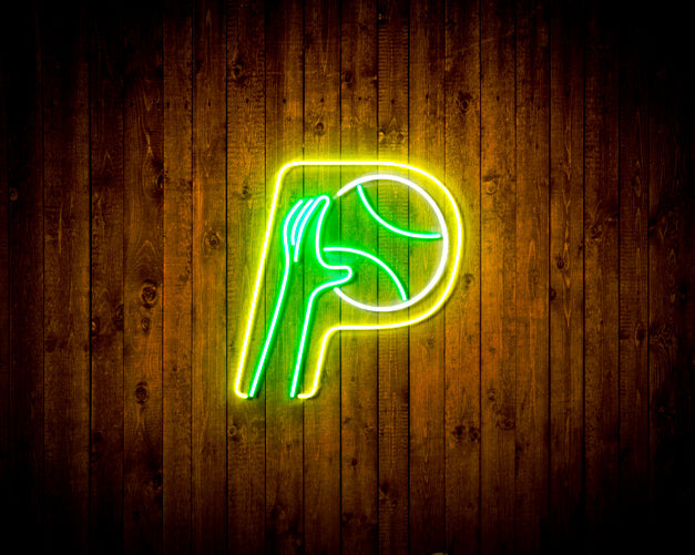 Indiana Pacers Handmade Neon Flex LED Sign