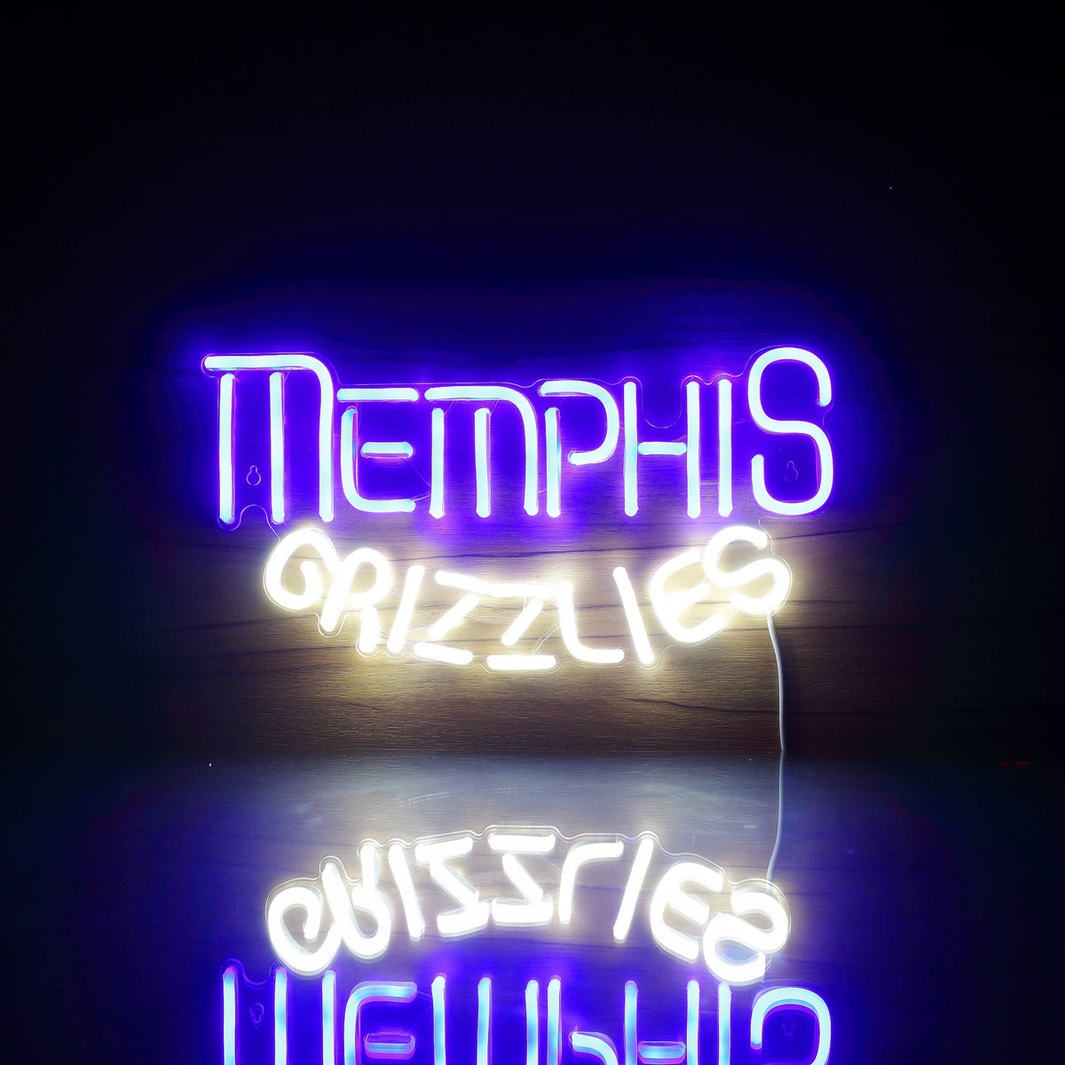 Memphis Grizzlies Handmade Neon Flex LED Sign | PRO LED SIGN