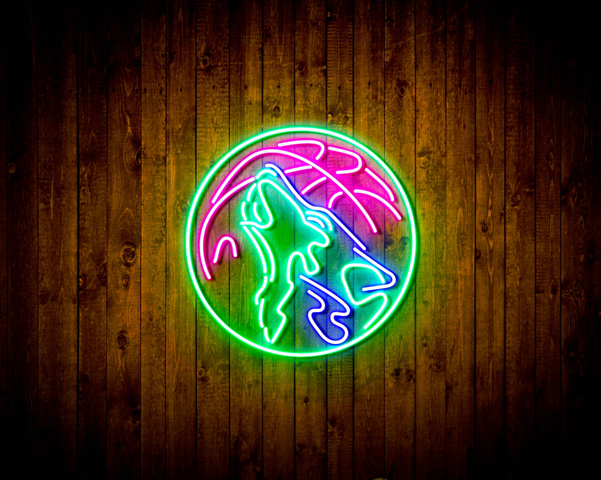 NBA Minnesota Timberwolves Handmade Neon Flex LED Sign | PRO LED SIGN