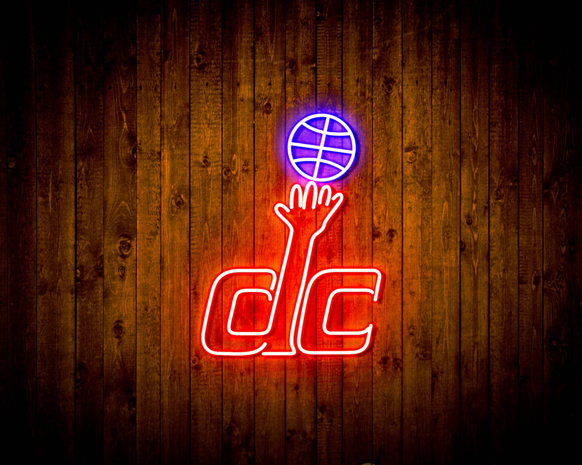 NBA Washington Wizards Handmade Neon Flex LED Sign | PRO LED SIGN