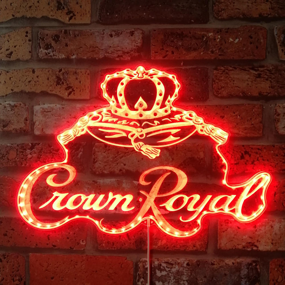 Crown Royal Dynamic RGB Edge Lit LED Sign | PROLEDSIGN