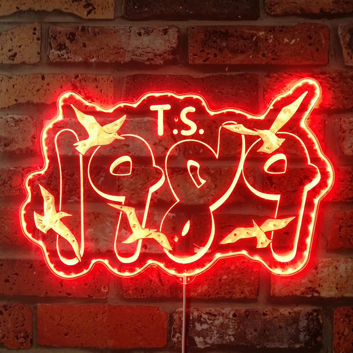 Taylor Swift 1989 Dynamic RGB Edge Lit LED Sign | PROLEDSIGN