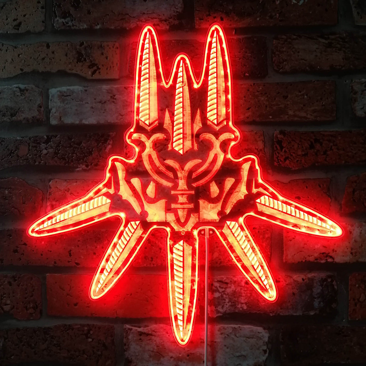 Nier Automata Dynamic RGB Edge Lit LED Sign | PROLEDSIGN