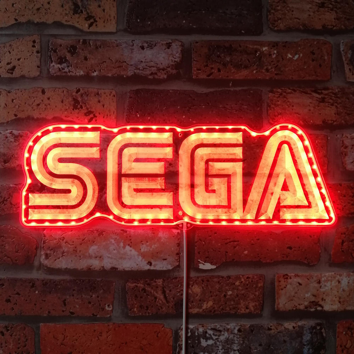 Sega Dynamic RGB Edge Lit LED Sign | PROLEDSIGN