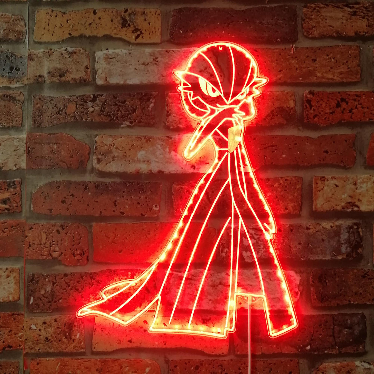 Gardevoir Pokemon Dynamic RGB Edge Lit LED Sign | PROLEDSIGN